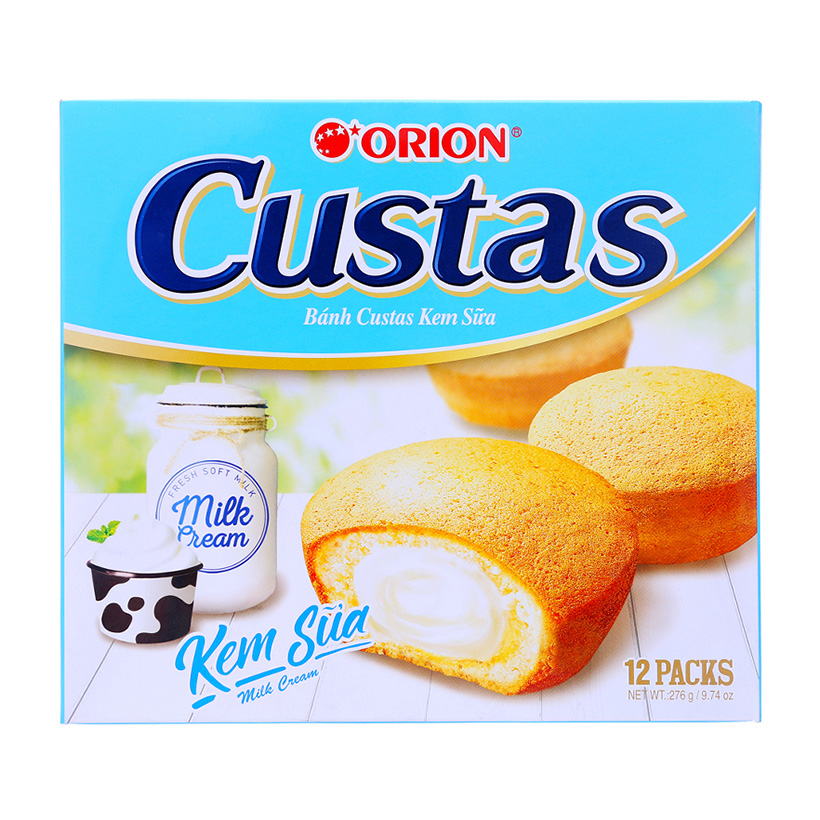 Bánh Custas Kem Sữa - VPP Khai Trí
