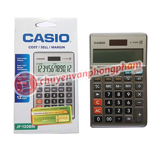 Máy Casio JF-120BM ( JF-120FM) - VPP Khai Trí